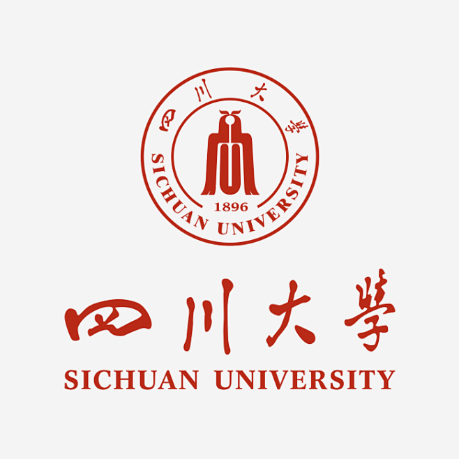 高清四川大学logo
