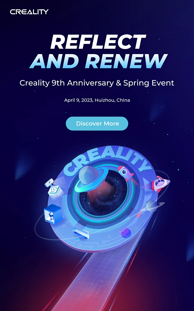 REFLECT AND RENEW！Creality 9th Anniversary & Spring Event ...