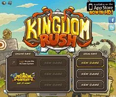 Kingdom Rush. Flash game - very well design of a classic tower defense ...