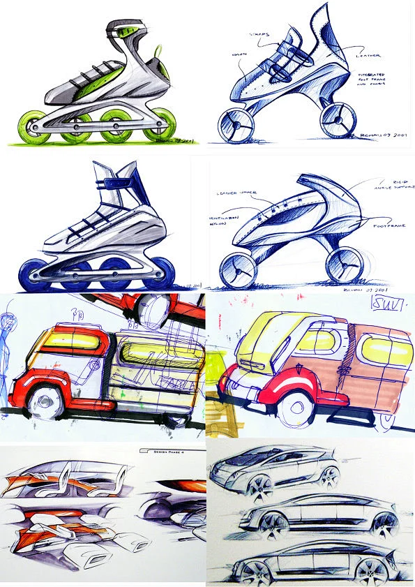 产品设计手绘-花瓣网