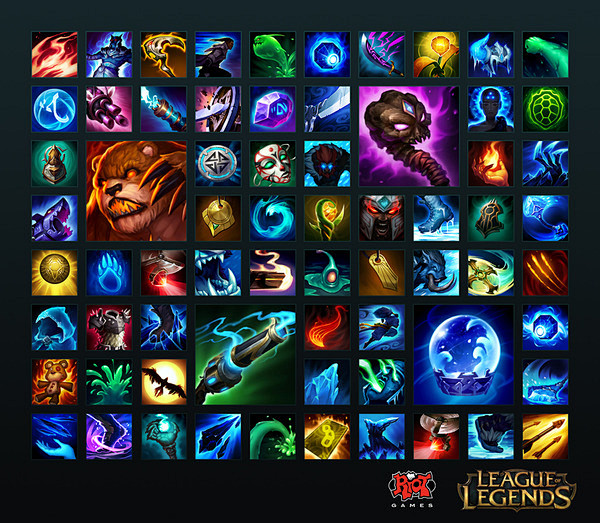 League of Legends Icons 2013