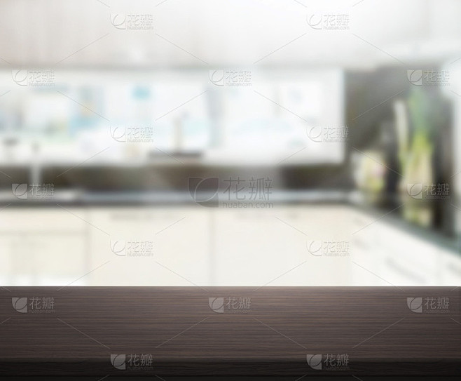 表顶及模糊的内部背景