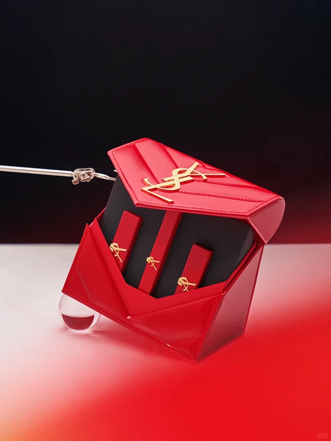 YSL礼盒｜红是一眼心动♥️图片_包装图片素材-花瓣网