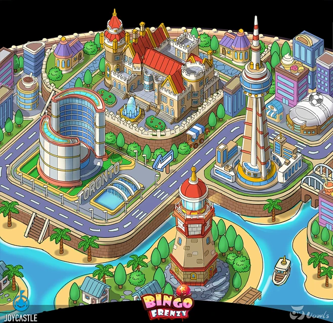 Map of Bingo games-花瓣网