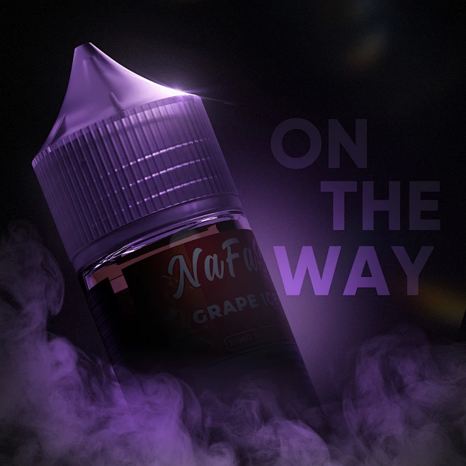 grape ice 电子烟 vape eliquid 烟油 预告图-花瓣网