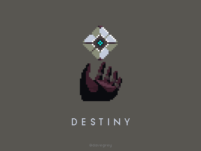 Destiny hand-花瓣网
