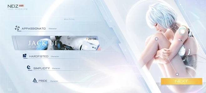 @deviljack-99 游戏uiux二次元游戏界面图标交互设计原画立绘ue平面素材-花瓣网