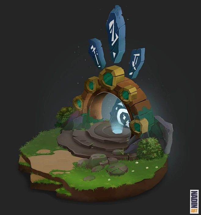 Fantasy Portal-花瓣网