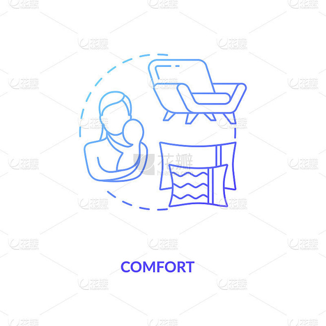 Comfort concept icon