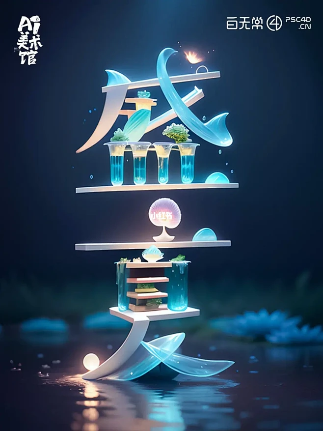 AIGC用SD生成品牌视觉海报