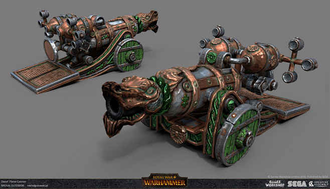 Total War: Warhammer, Michal Gutowski : I did some concepts and 3d ...