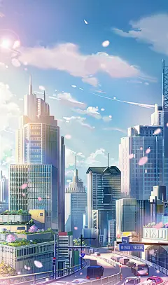 城市街景氛围街道素材-花瓣网