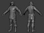 WIP generic male npc, Jon Berry on ArtStation at http://www.artstation ...