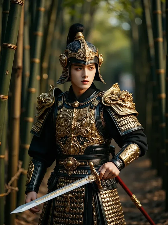 星辰AI—中式甲胄-LoRA-星辰AI-LiblibAI-花瓣网