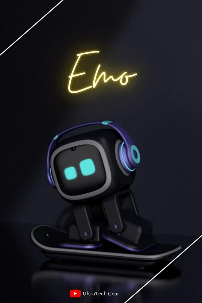 emo ai desktop pet #emo #ai robot #desktop #pet #desktop pet #cute ...