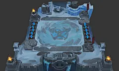 TFT Set 7.5 Arena 3D Environmental art from TEAMFIGHT TACTICS by RIOT GAMES-花瓣网