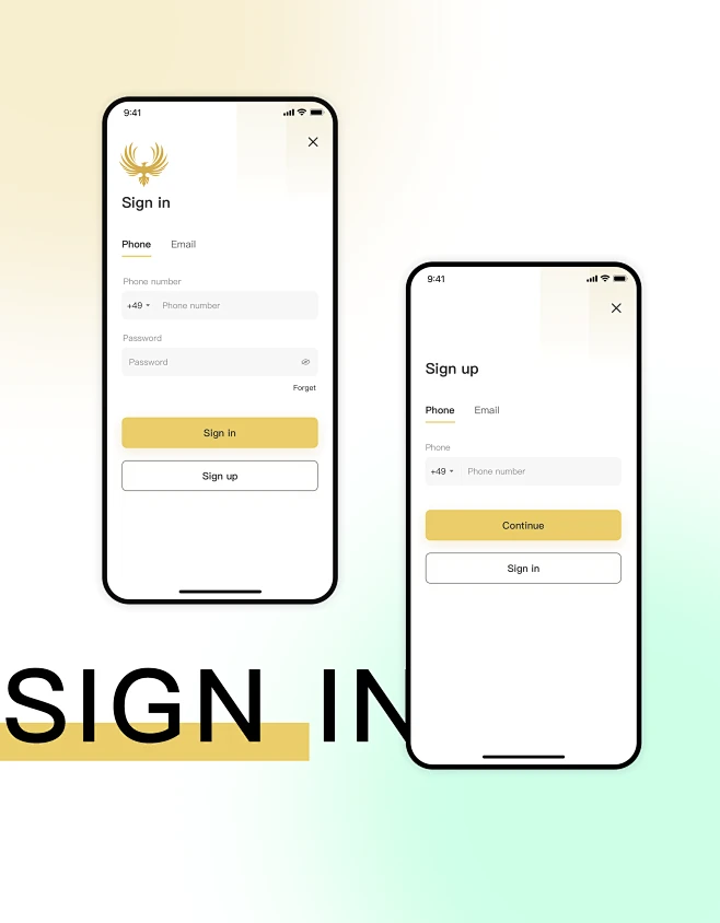 sign in 、登录注册页面设计、login页面设计、简约登录注册设计、国外登录-花瓣网