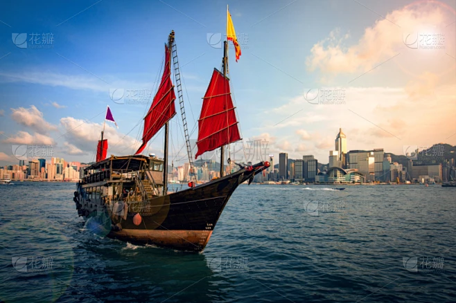 舢板船,旅游目的地,旅行者,都市风景,现代,热带气候,著名景点,城市天际线,客轮,城市素材-花瓣网