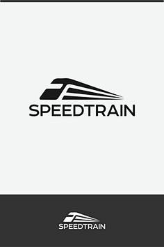 Speed Train Logo Template #Train #Speed #Template #Logo