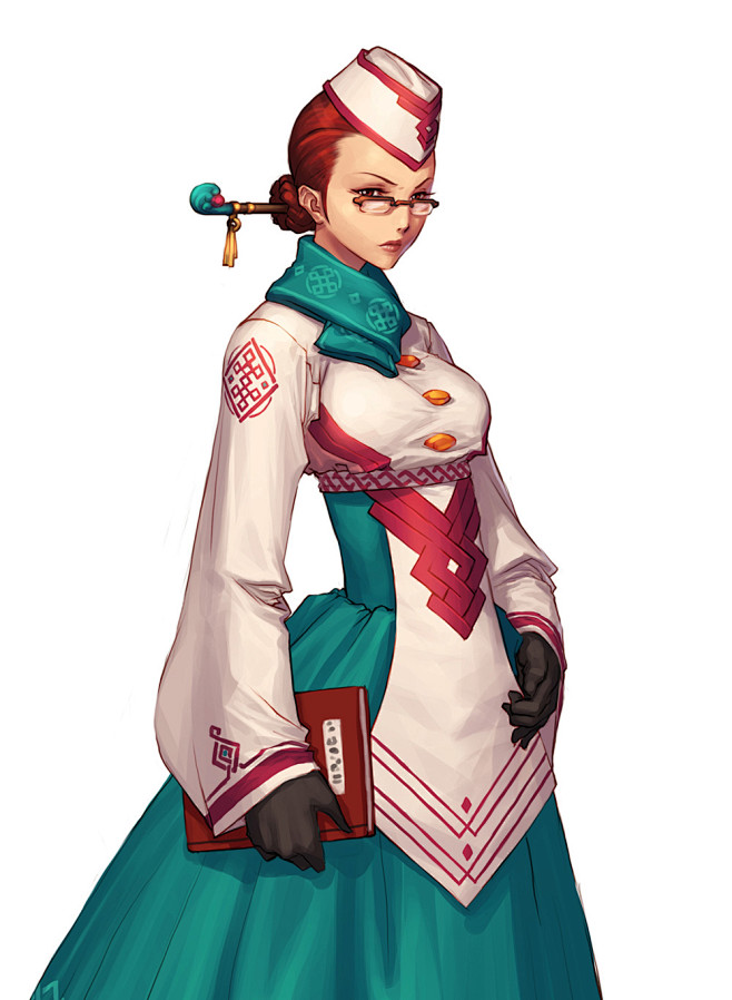 NPC马琳·基希卡原画