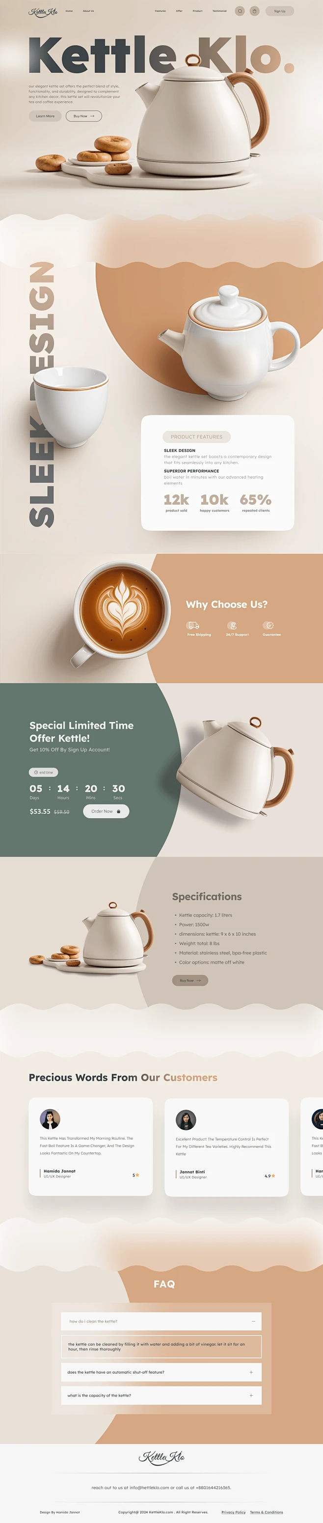 Product page design, uiux, web design, website design :: Behance-花瓣网