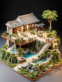 C4D建模临摹_设计·Koreyoshi_首页/专题图片-致设计-花瓣网