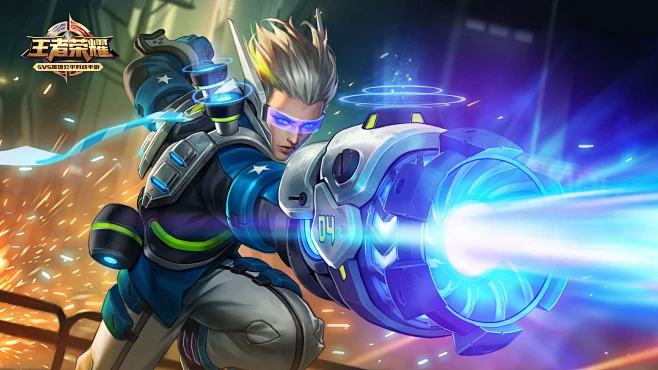 王者荣耀高清原画海报！_看图_王者荣耀吧_百度贴吧图片_M-美宣场景人物图片素材-花瓣网