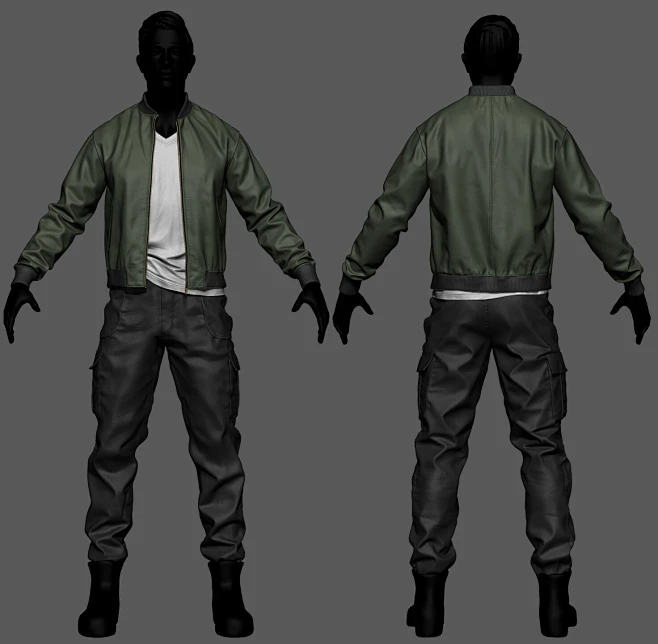 B_Jack Clothing Study.-花瓣网