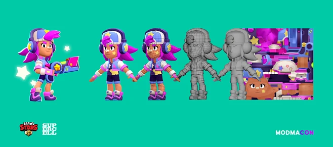 STELLAR SHELLY: BRAWL STARS-花瓣网