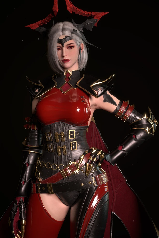 Devil, SeungMin K : Hi! My second work is done!! Thank you for watching my work!! Original 2D ...