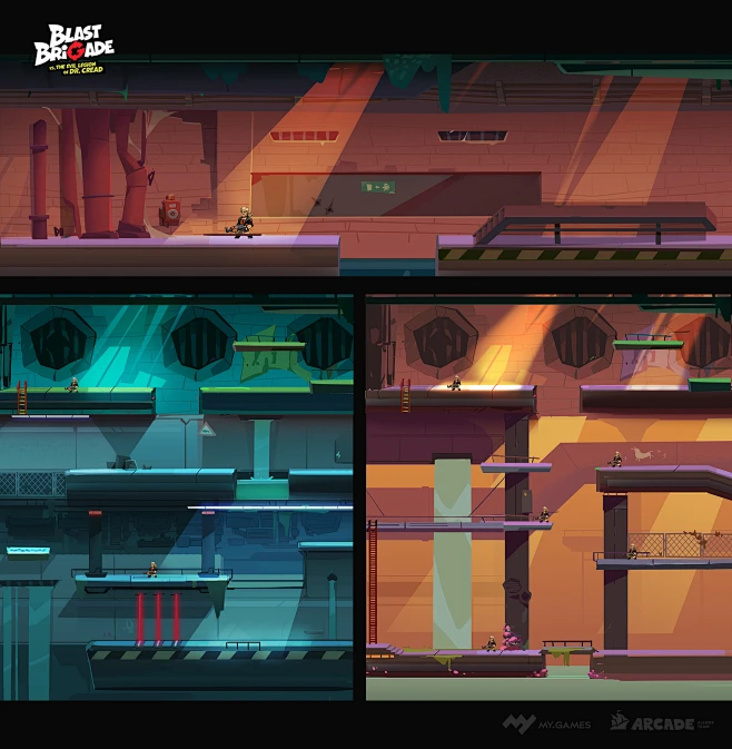 Blast Brigade. Part1-花瓣网