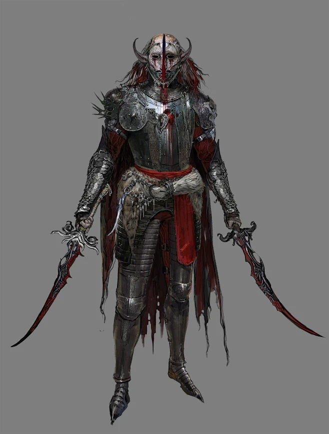 Couple of armor commissions-花瓣网