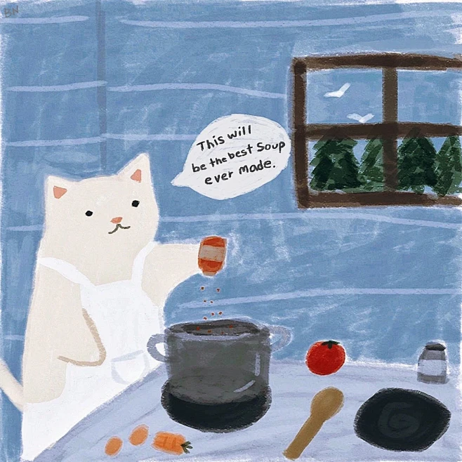 woodland_ghost 」美国艺术家Bec Norton - 小红书