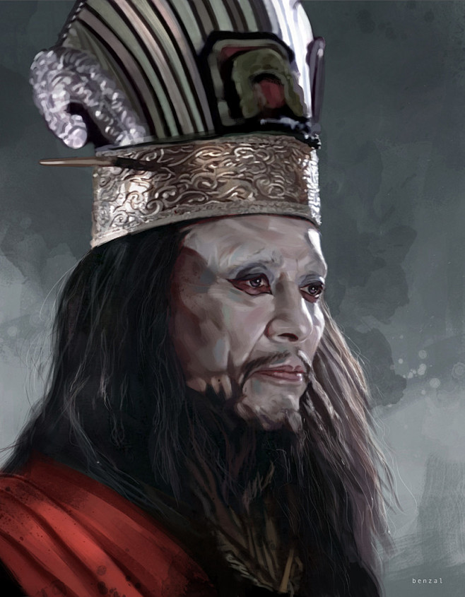 David Lo Pan, David Benzal : Illustration for the game.