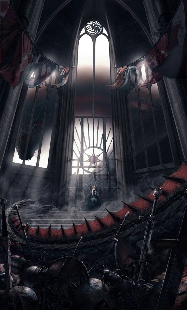 权游-登上铁王座_赤心_68Design-花瓣网