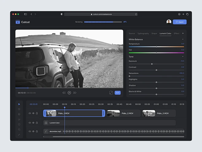 Cutcut - Video Editor Dashboard by Bayu Sasmita for ever. on Dribbble-花瓣网