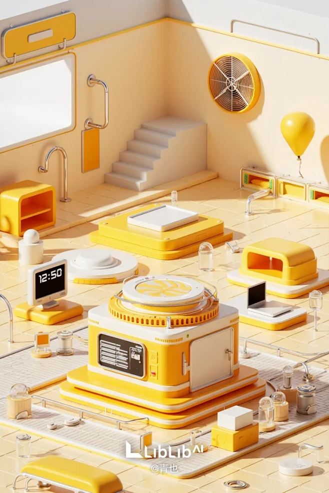 FLUX | 3D电商多场景应用-LoRA-青也-LiblibAI-花瓣网