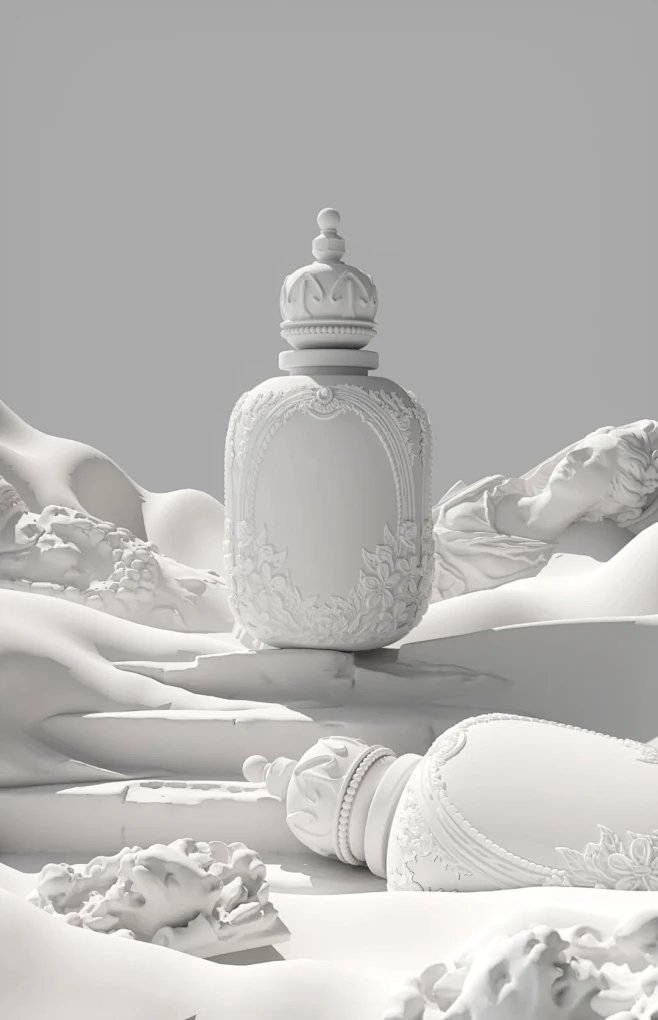 C4D+OC+PS 沙子化妆品场景建模渲染 - 小红书-花瓣网