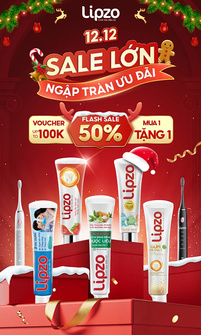 Shopee shopeevietnam design noel banner poster sale 1212 sale-花瓣网