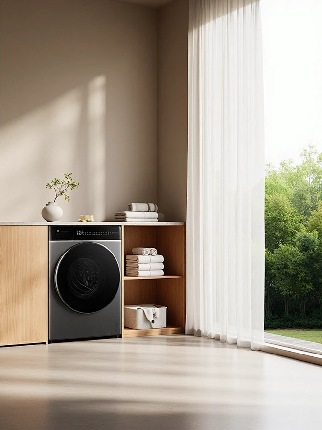 【灰熊】简约室内场景 家居场景 洗衣机电商场景-LoRA-灰熊AI-LiblibAI-花瓣网