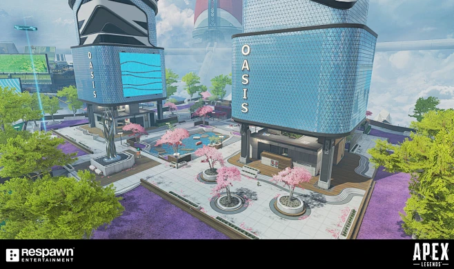 Apex Legends - Olympus (Oasis buildings), Kristen C. (Wong) Altamirano ...