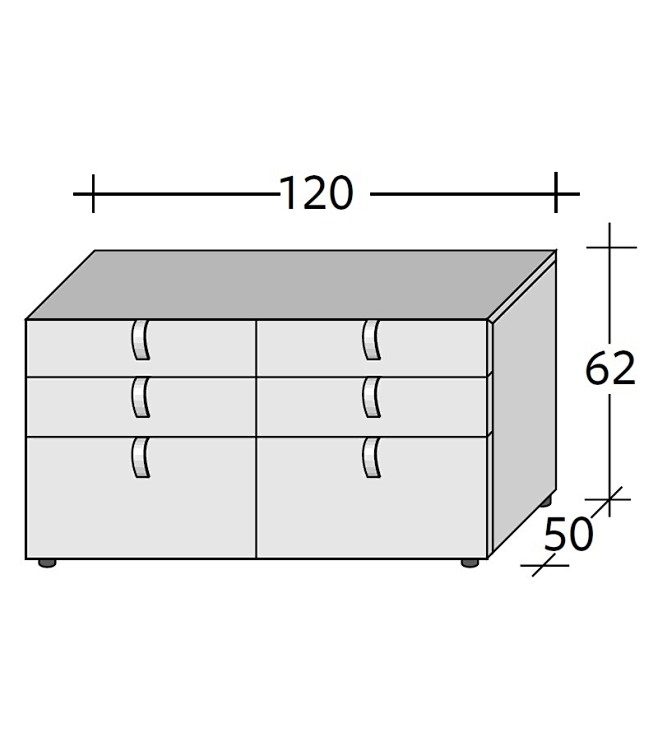 Splendor Flou Dresser