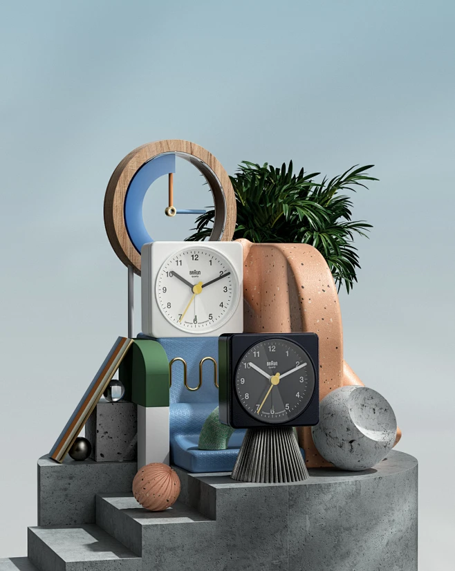 抽象与物 —— Abstract collections三维/C4D设计-花瓣网