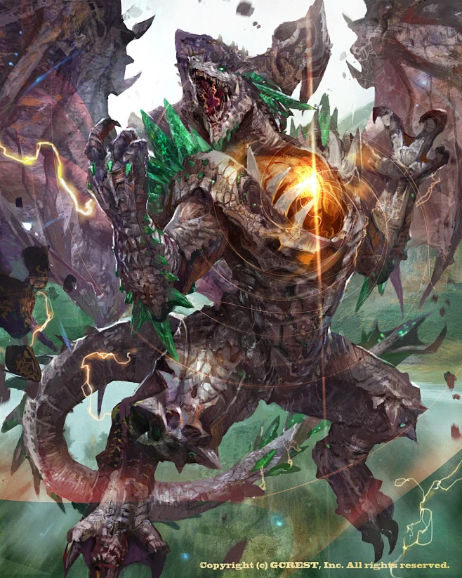 ore dragon 2-花瓣网
