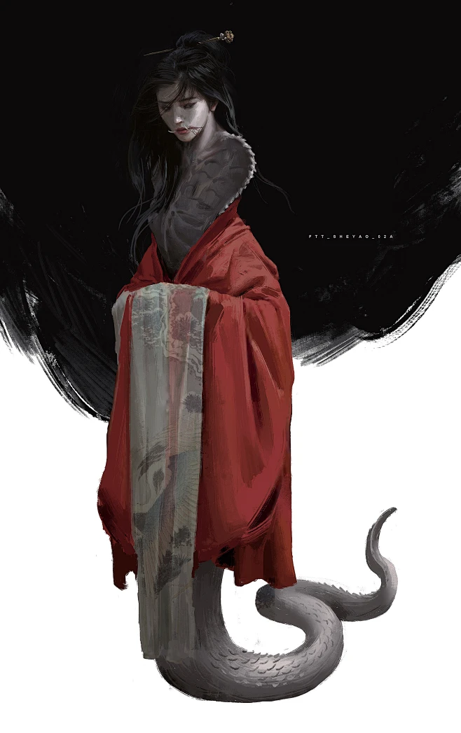 妖 Characters in the Black Myth：Wukong 06图片_国风图片素材-花瓣网