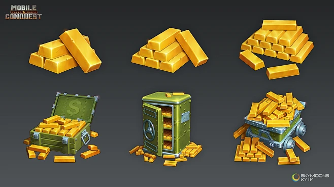 Mobile Conquest - UI & Icons-花瓣网