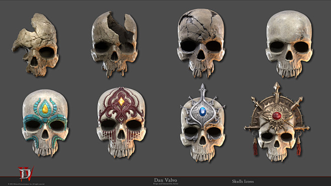Diablo IV Icons-花瓣网