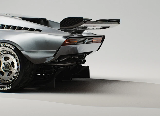 car 3D CGI concept BMW automotive Render cinema 4d octane desig (7)-花瓣网