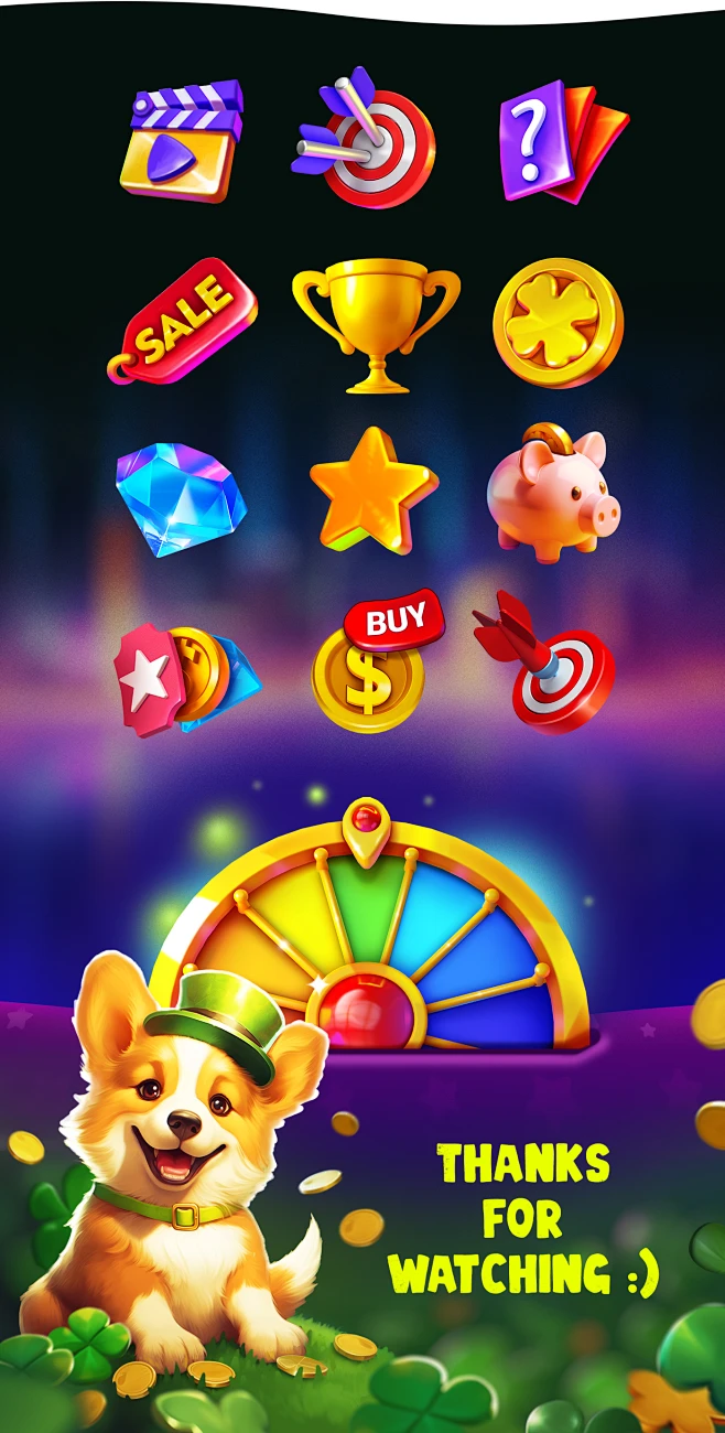 Game Slots UI :: Behance-花瓣网