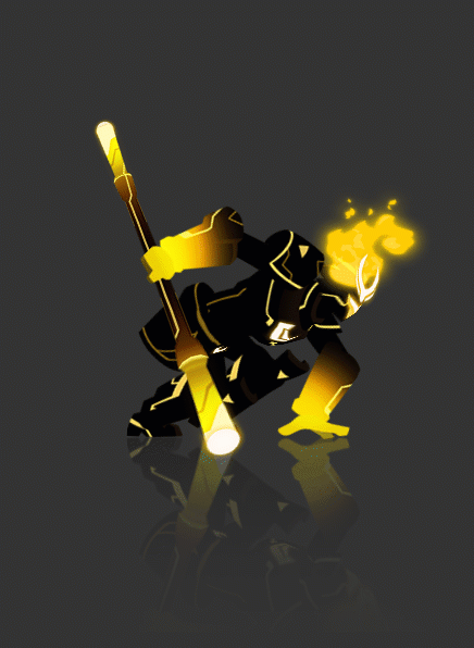 Spine Animation - Light Bringer - Project: OverDrive-花瓣网